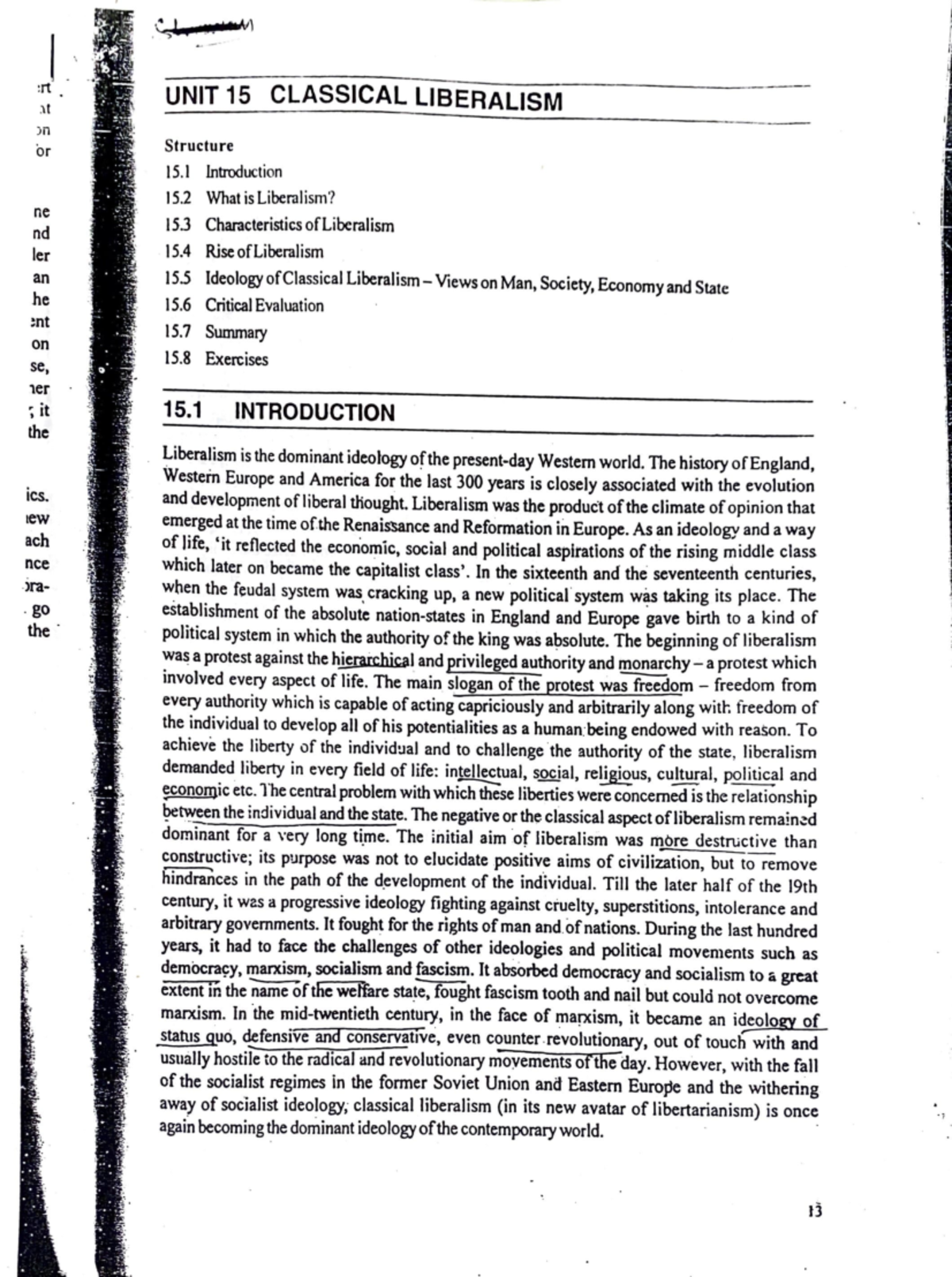POLSCI 101: Classical Liberalism - Key Concepts and Historical Impact ...