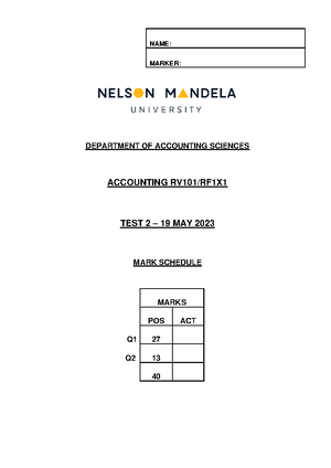 EC Accounting Grade 12 June 2024 P1 and Memo - NATIONAL SENIOR ...