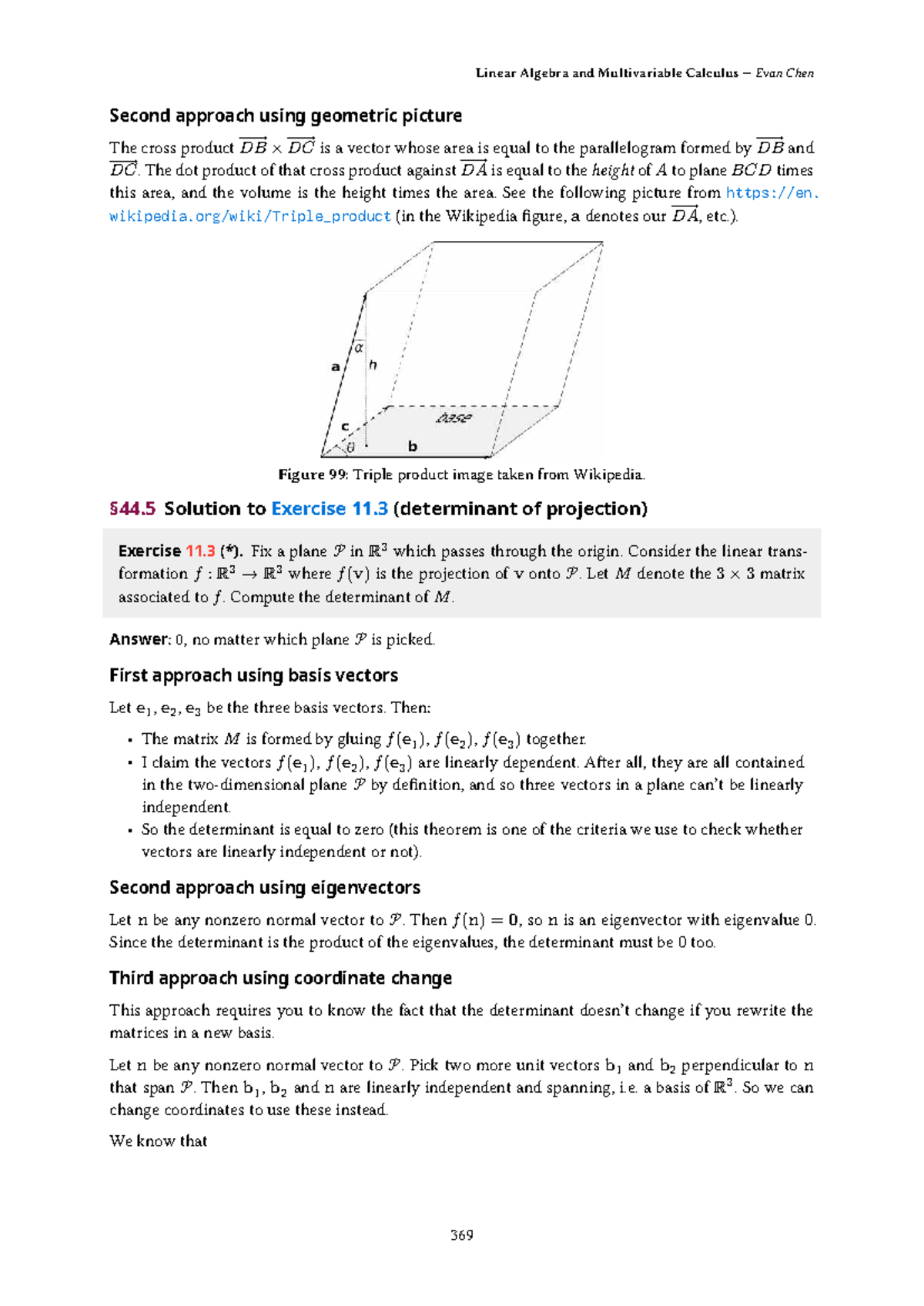 Linear Algebra & Multivariable Calculus Notes (Lamv Part 185) - Studocu