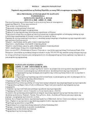 Landslide Survivor Safety Precautions and Guidelines - Republic of the ...