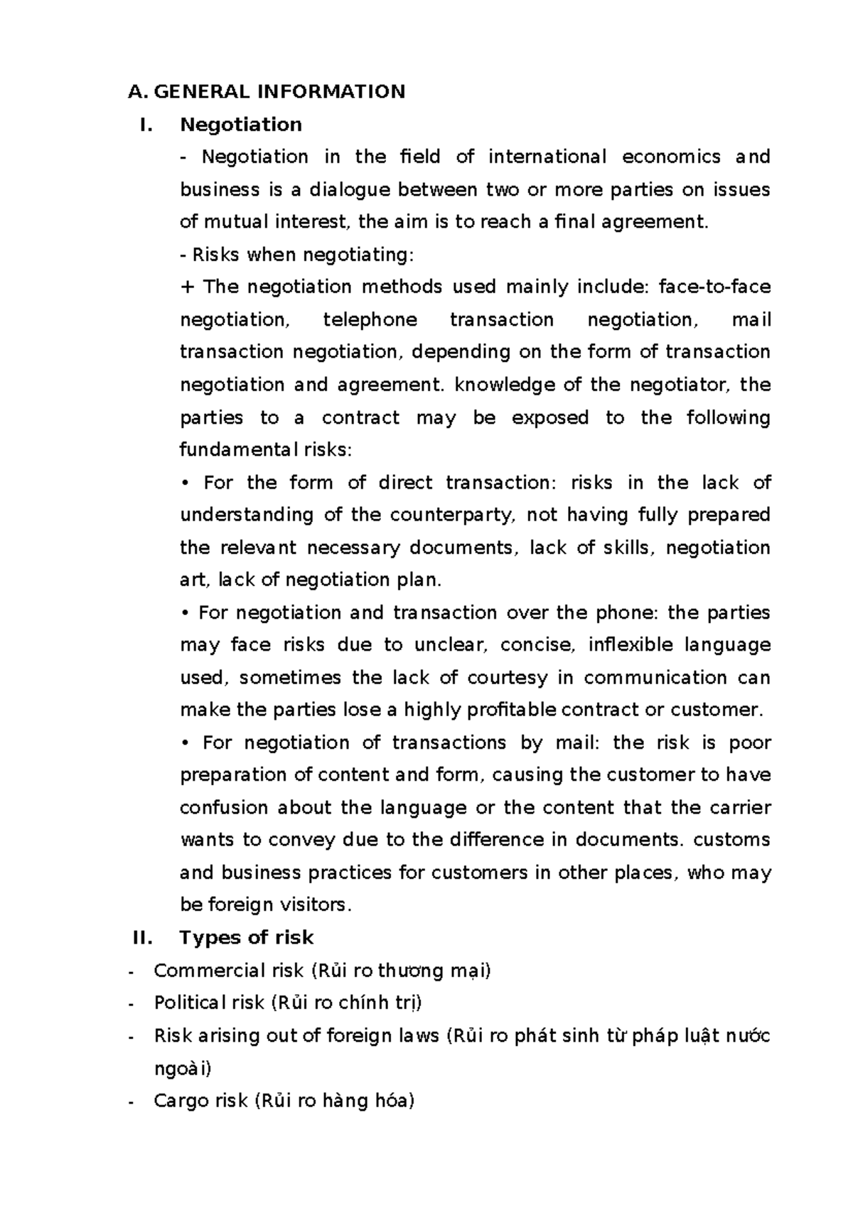 RISK Management in Import Business: Key Strategies and Considerations ...