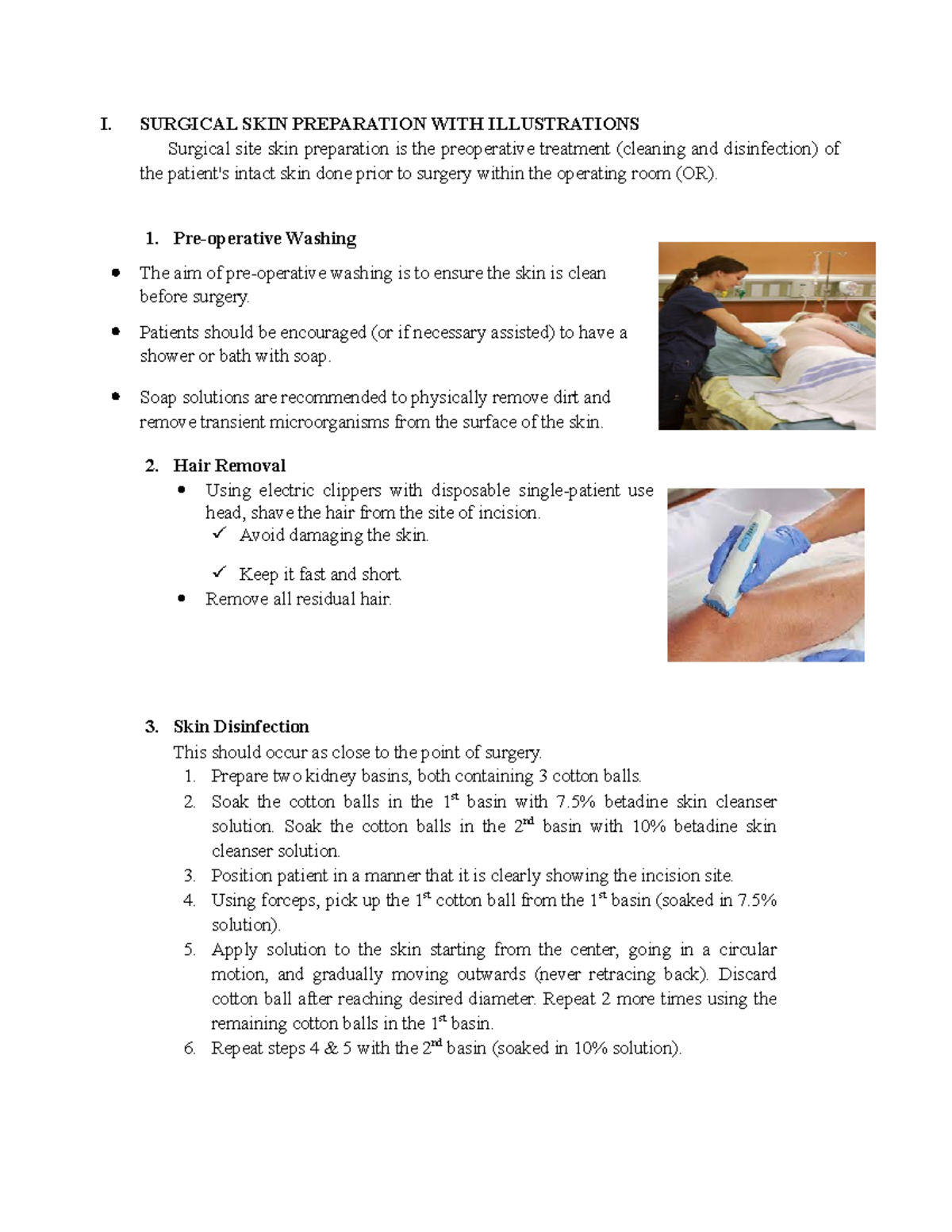 Surgical SKIN Prep Techniques & Illustrations: A Comprehensive Guide ...