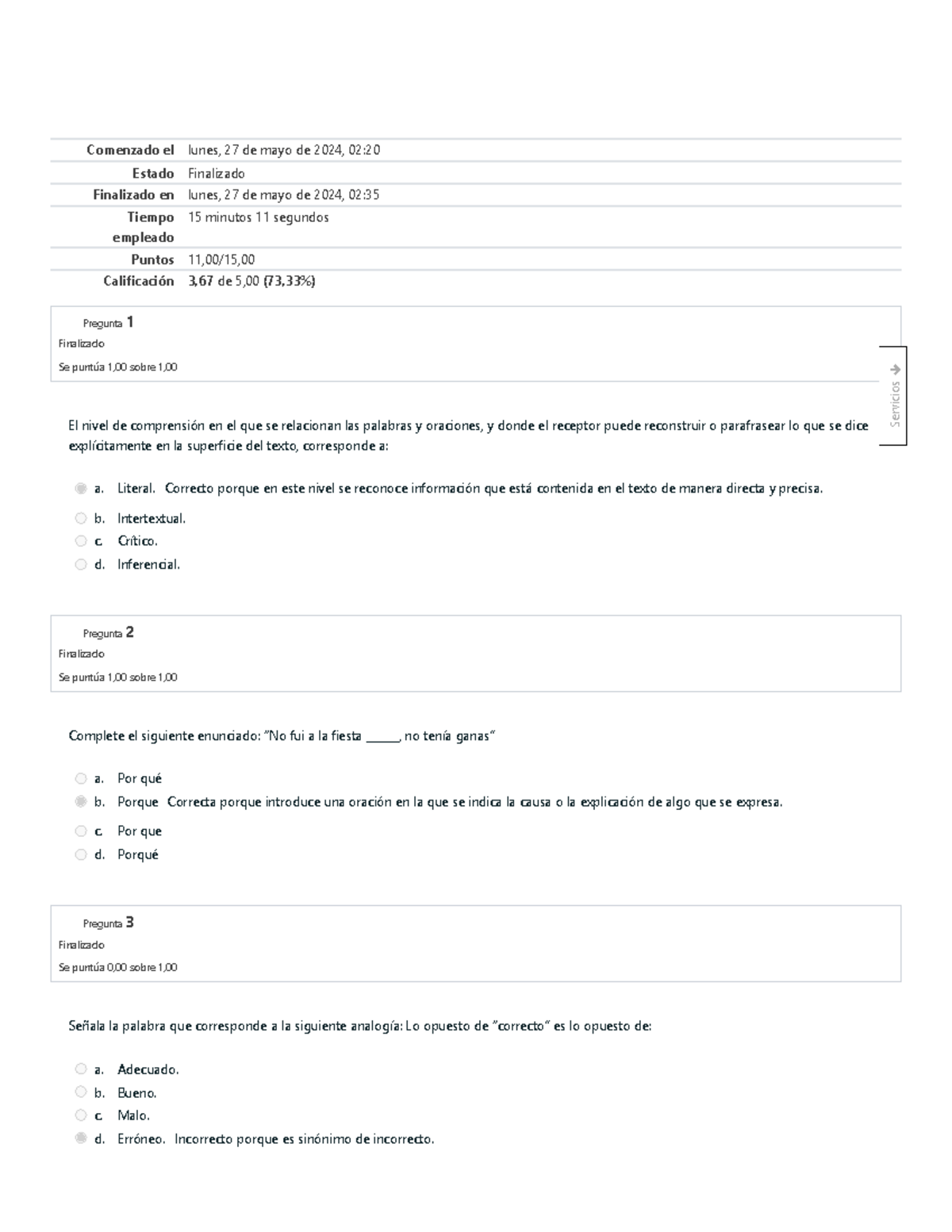 Examen Final de Habilidades de la Comunicación - 2024 - Studocu