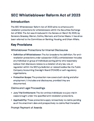 Comprehensive Guide to OSHA Whistleblower Protection Statutes ...