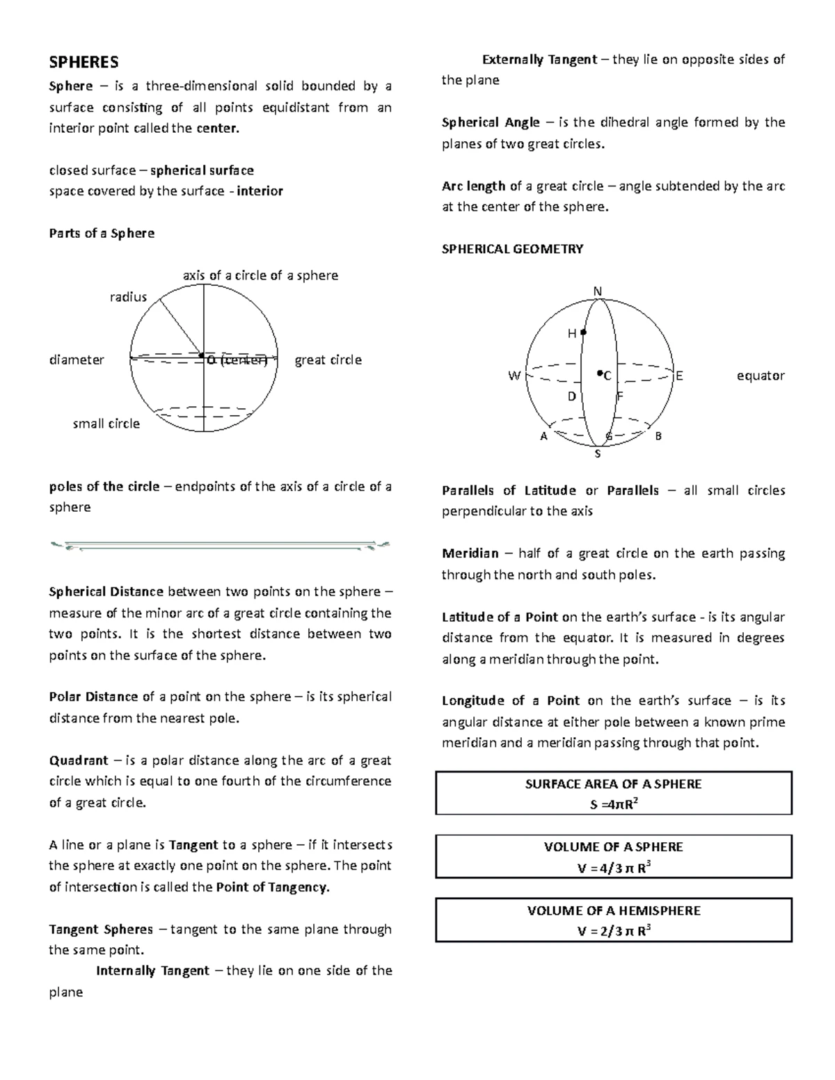 Chapter 5 Frustums and Truncated Solids - Chapter 5: FRUSTUMS AND ...