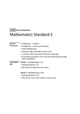 Math standard 2 - Grade: 12 - New South Wales Higher School Certificate ...