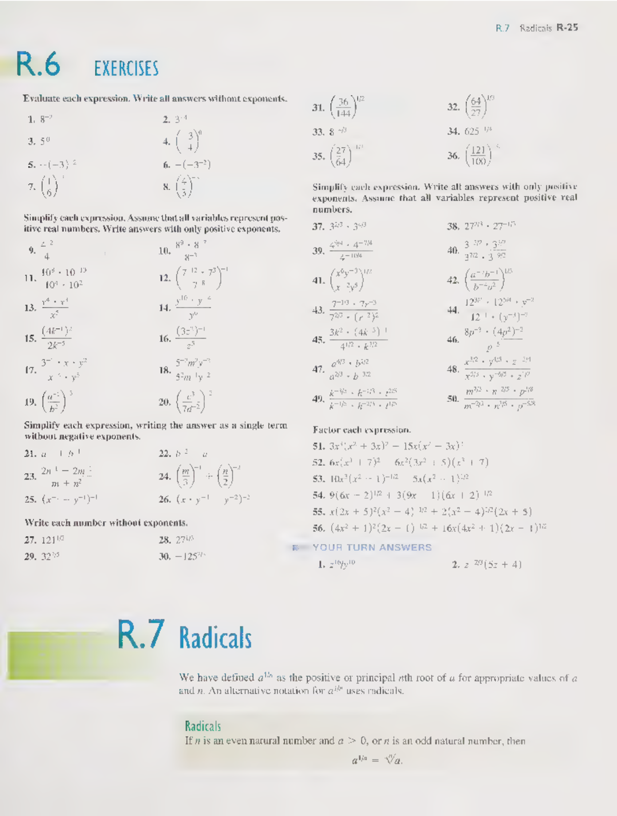 Algebra Reference: R.7 L8P Simplifying Expressions and Functions - Studocu