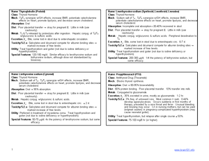 Pharma Antimicrob Cards - brain101 Name: Sulfisoxazole (Gantrisin ...