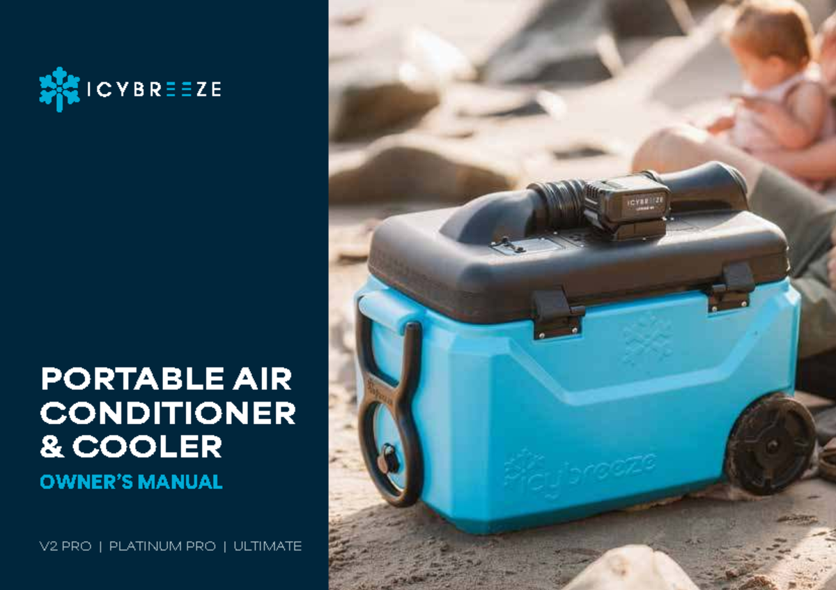 IcyBreeze Portable Air Conditioner Cooler Manual V2 Pro & Ultimate Guide - Studocu