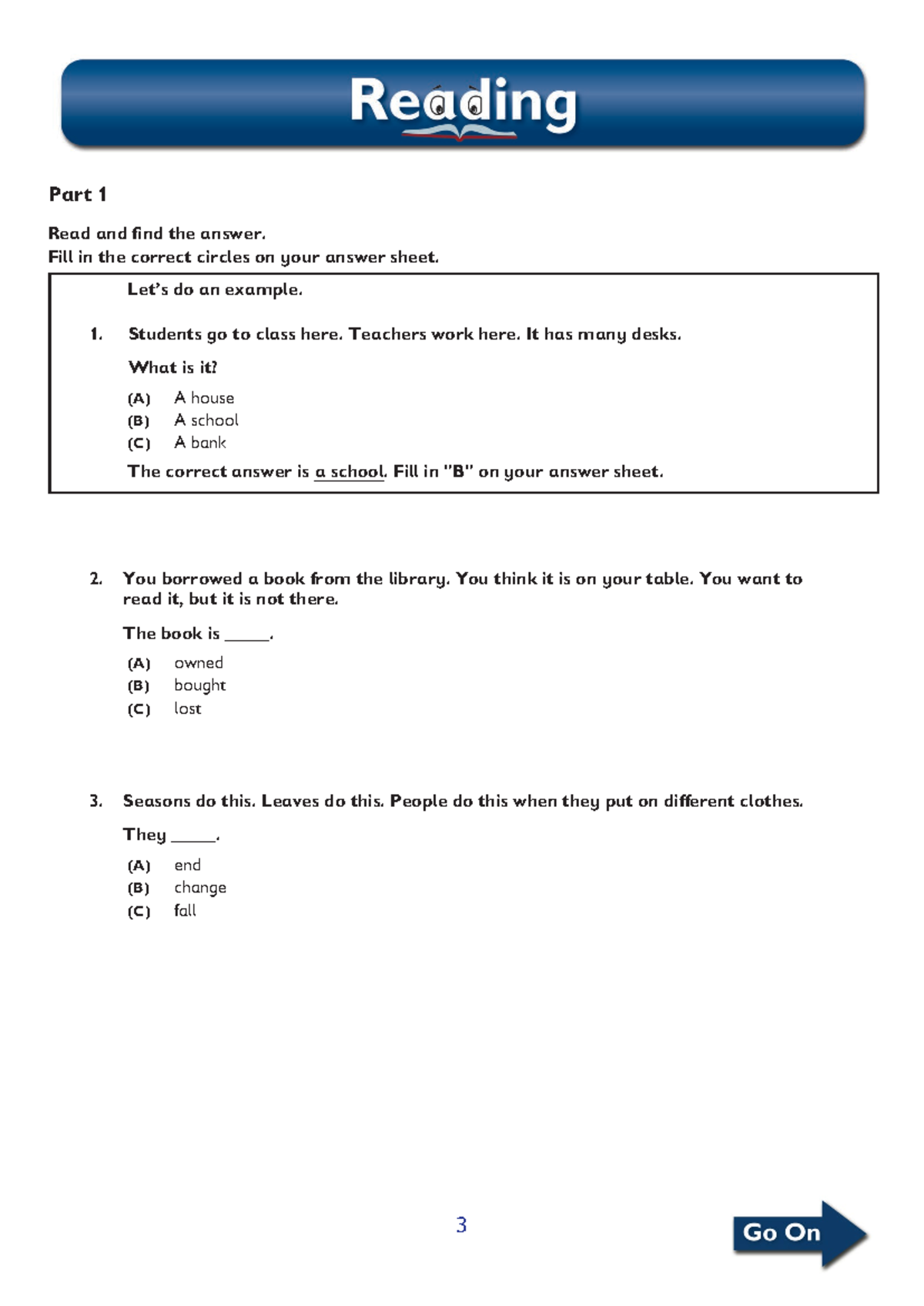 E2 18 - Reading Comprehension Practice Test with Answer Key - Studocu