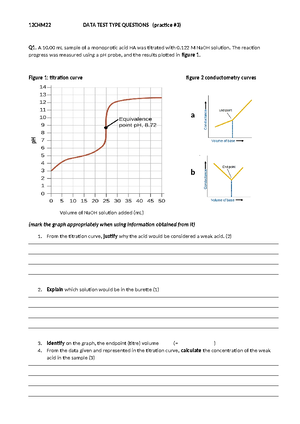 Practice IA1 Paper 1 - Data Test Practice in Chemical Equilibrium - Studocu