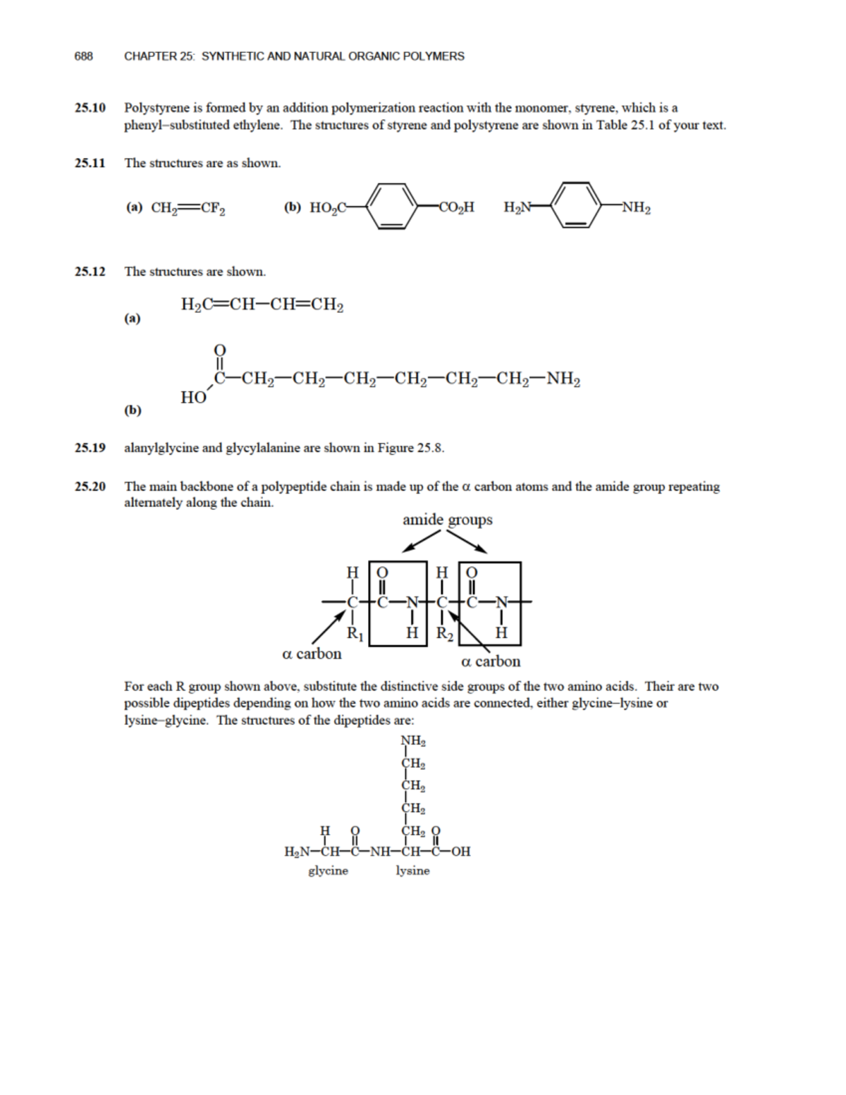 688 CHAPTER 25: SYNTHETIC & NATURAL ORGANIC POLYMERS - Studocu