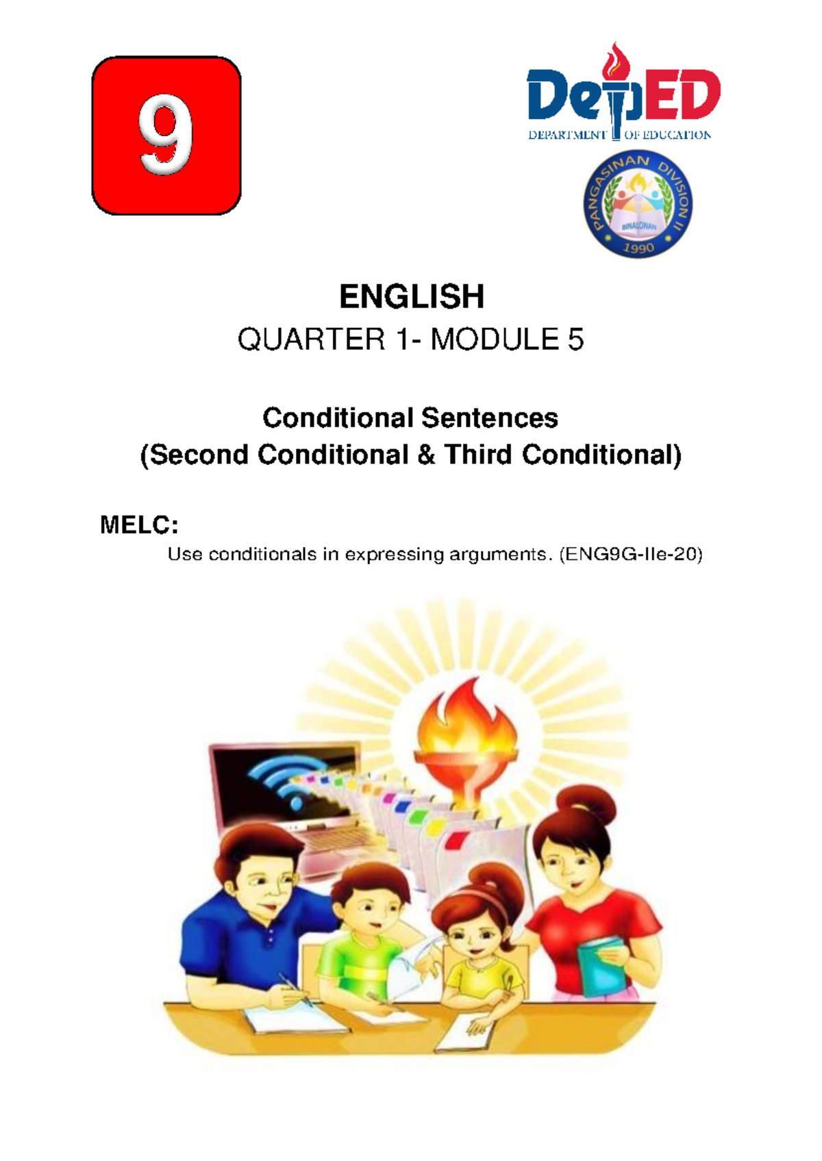 ENGLISH 9 QUARTER 1 MODULE 5: Conditional Sentences Explained - Studocu