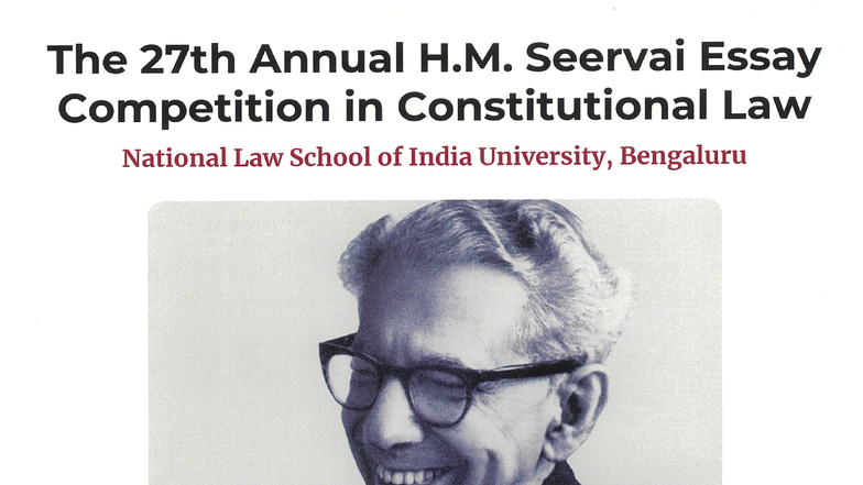 27th H.M. Seervai Essay Comp. on Constitutional Law - Studocu