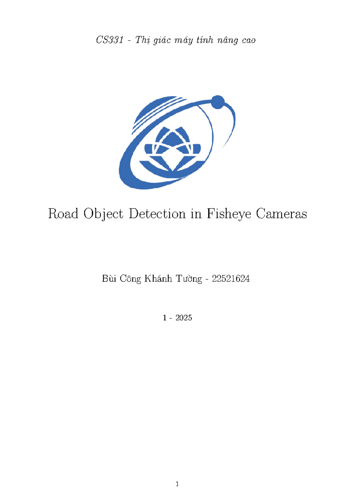 CS331 Final Report on Advanced Computer Vision Techniques - Studocu