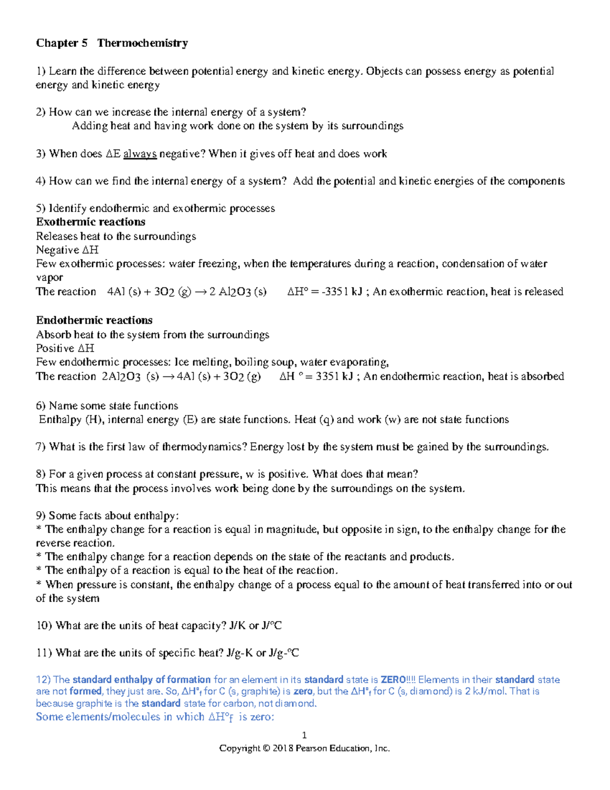 Test 2 review - Chapter 05 - 1 Copyright © 201 8 Pearson Education, Inc ...