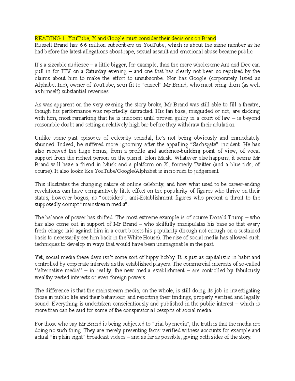 2009 23 Readings copy - This material is posted to help students ...