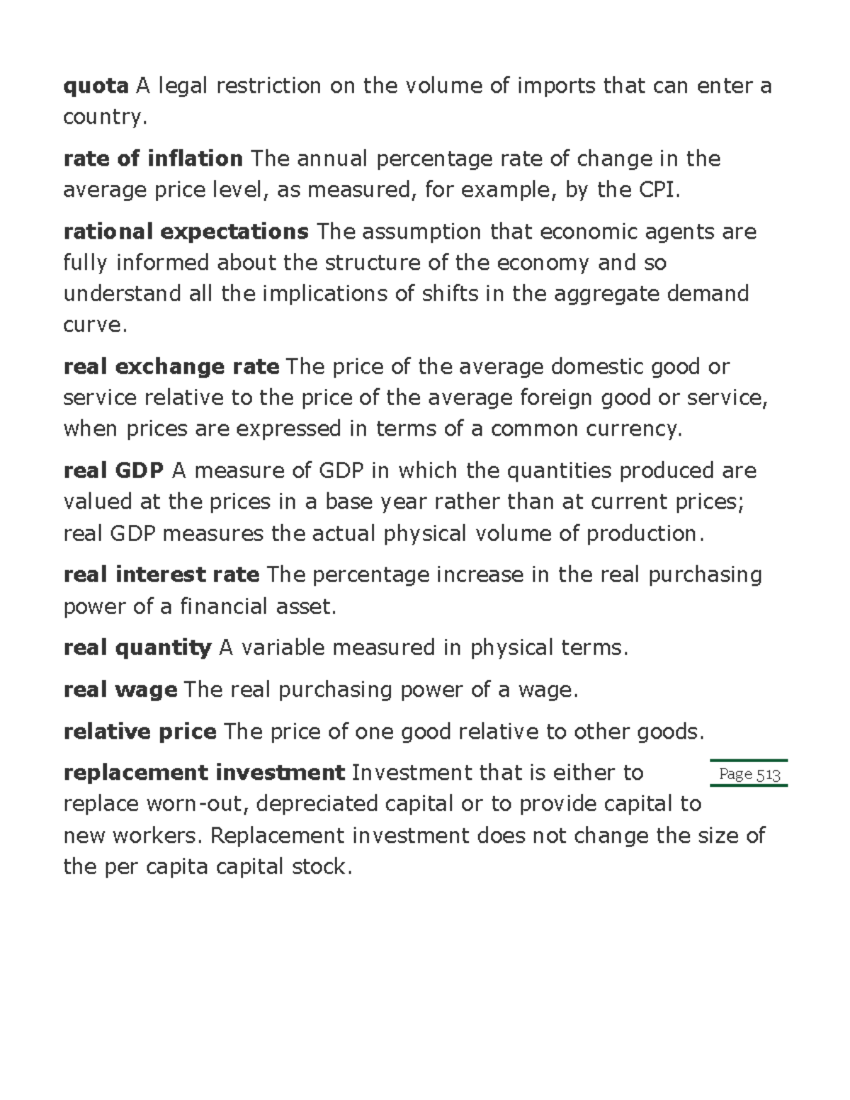 ECO 101: Key Economic Terms and Definitions for Exam Prep - Studocu