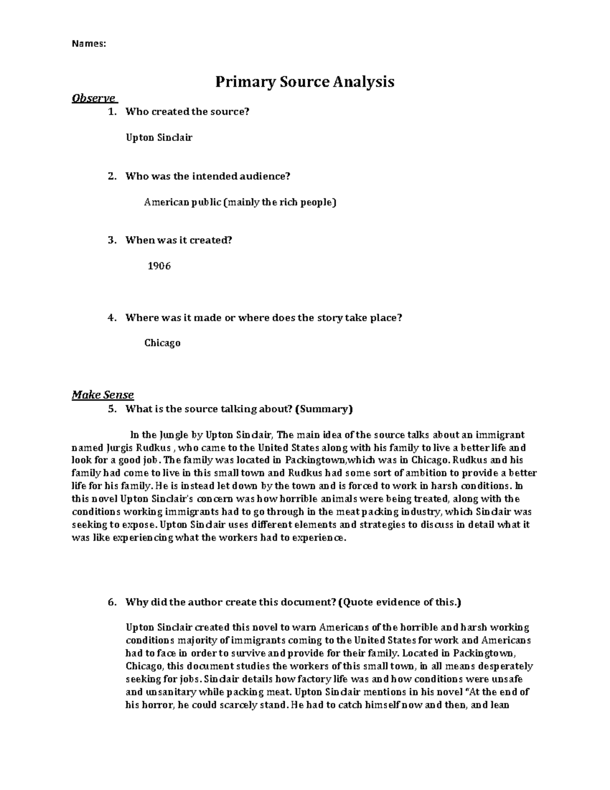 Primary Source Analysis Worksheet-1 (1) (1) - Deprecated API usage: The ...