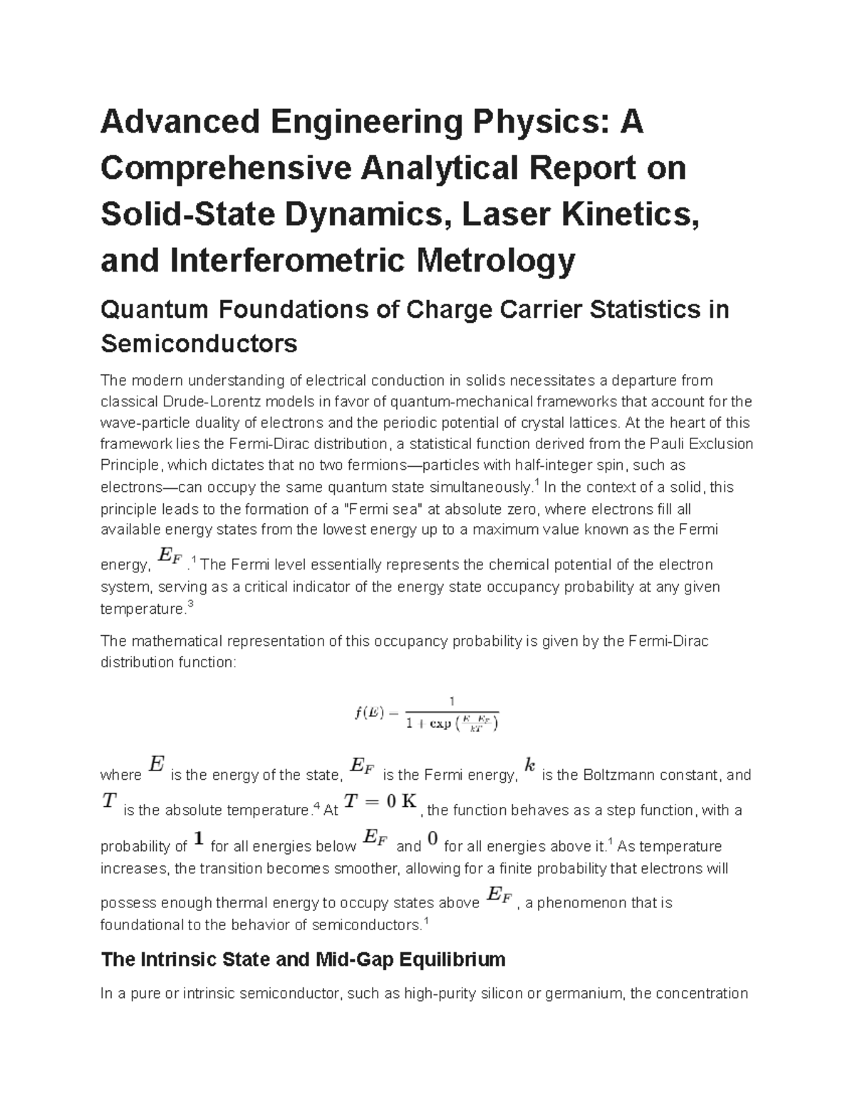 Advanced Engineering Physics: Dynamics, Laser Kinetics & Metrology ...