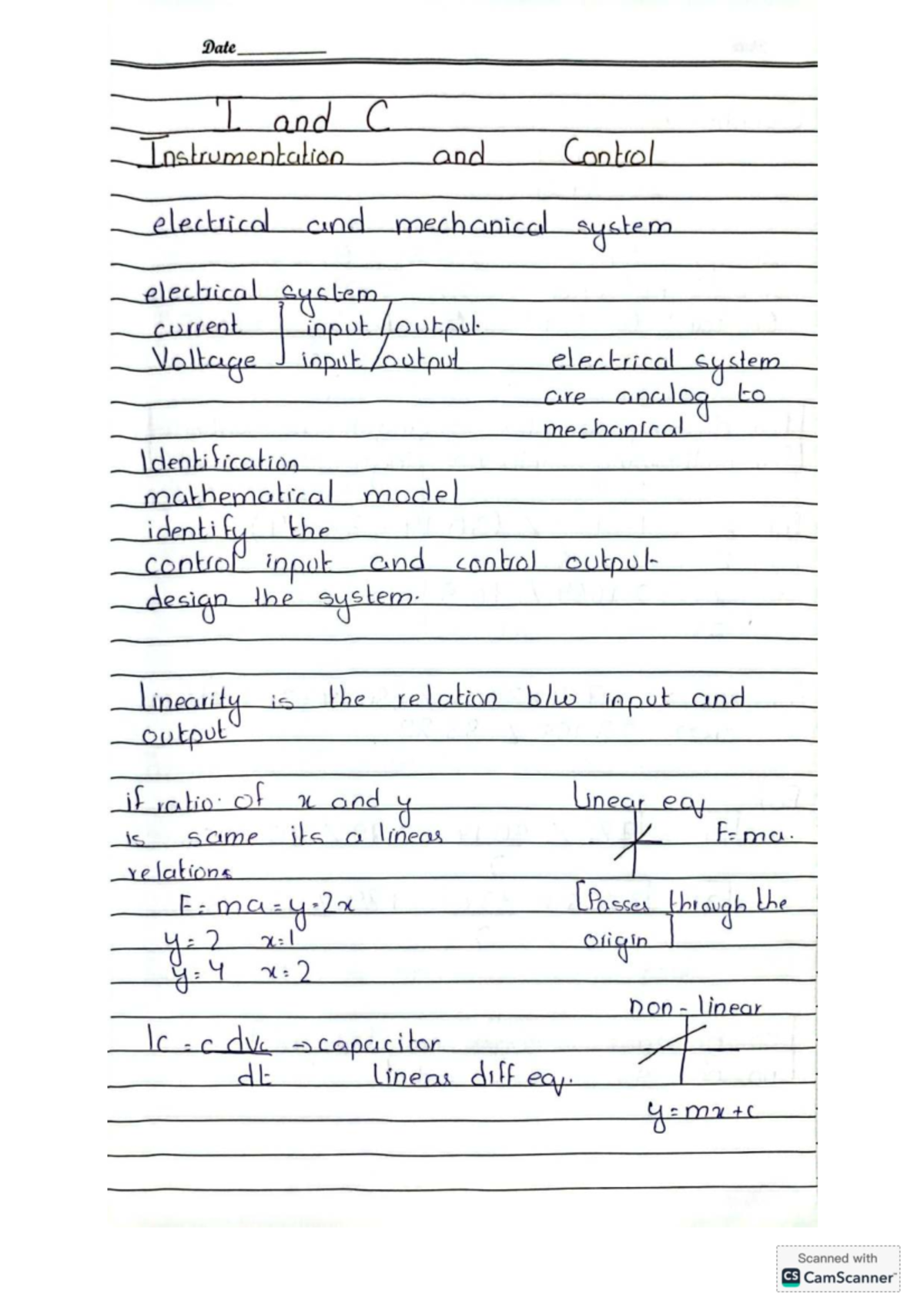 I&C 21: Routh Stability Analysis and Control System Design Notes - Studocu