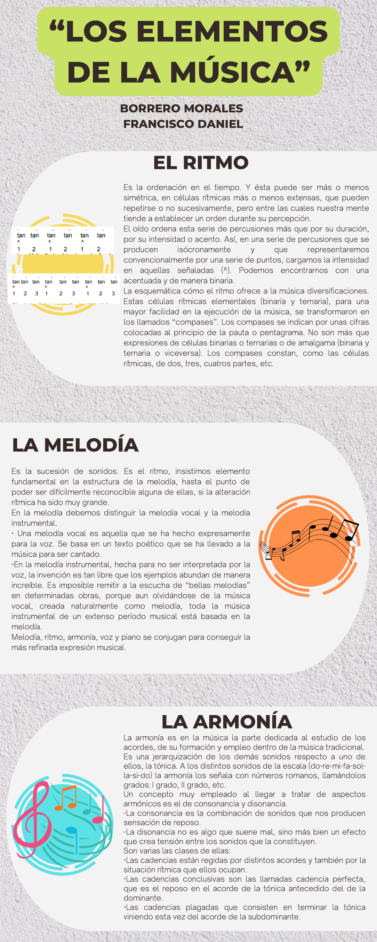 “Elementos de la Música: Ritmo, Armonía y Melodía” - Studocu