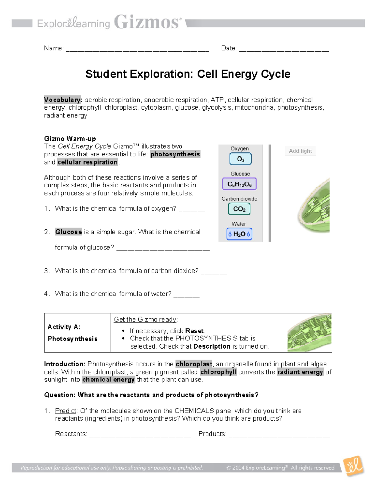 Gizmo Cell Energy SE - help - Name ...
