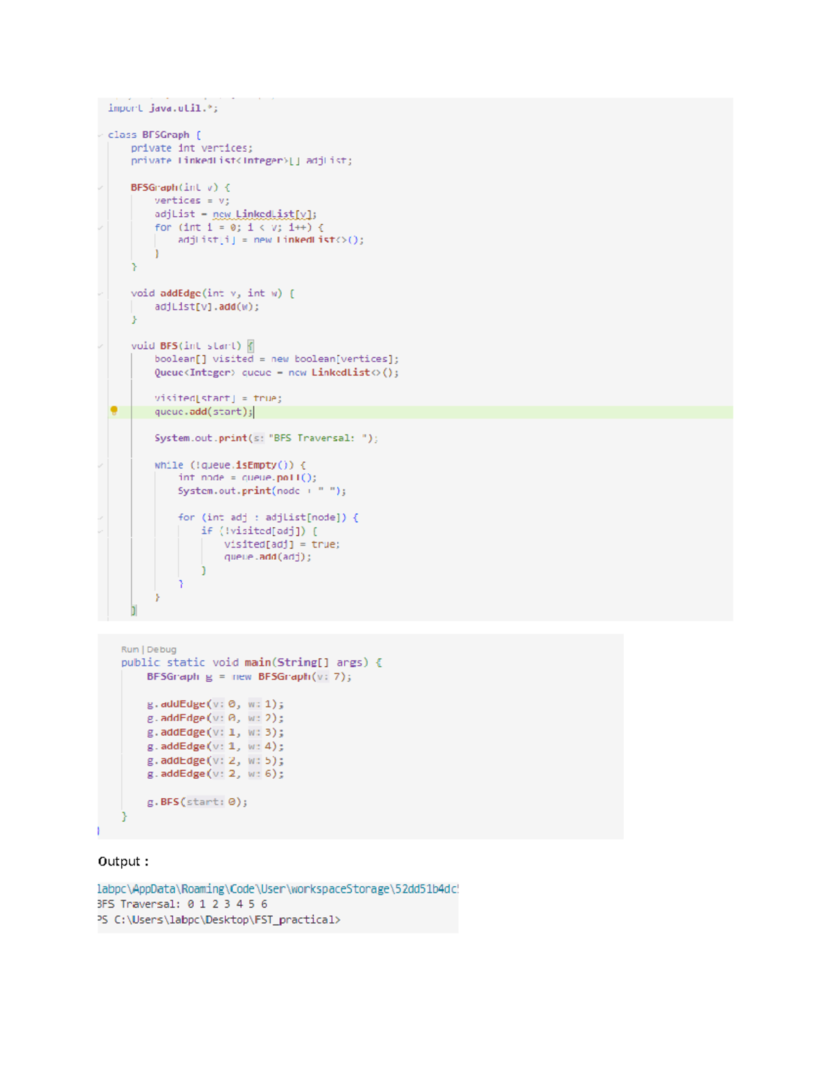 Exp 3 AIML - BFSGraph Implementation and Traversal - Studocu