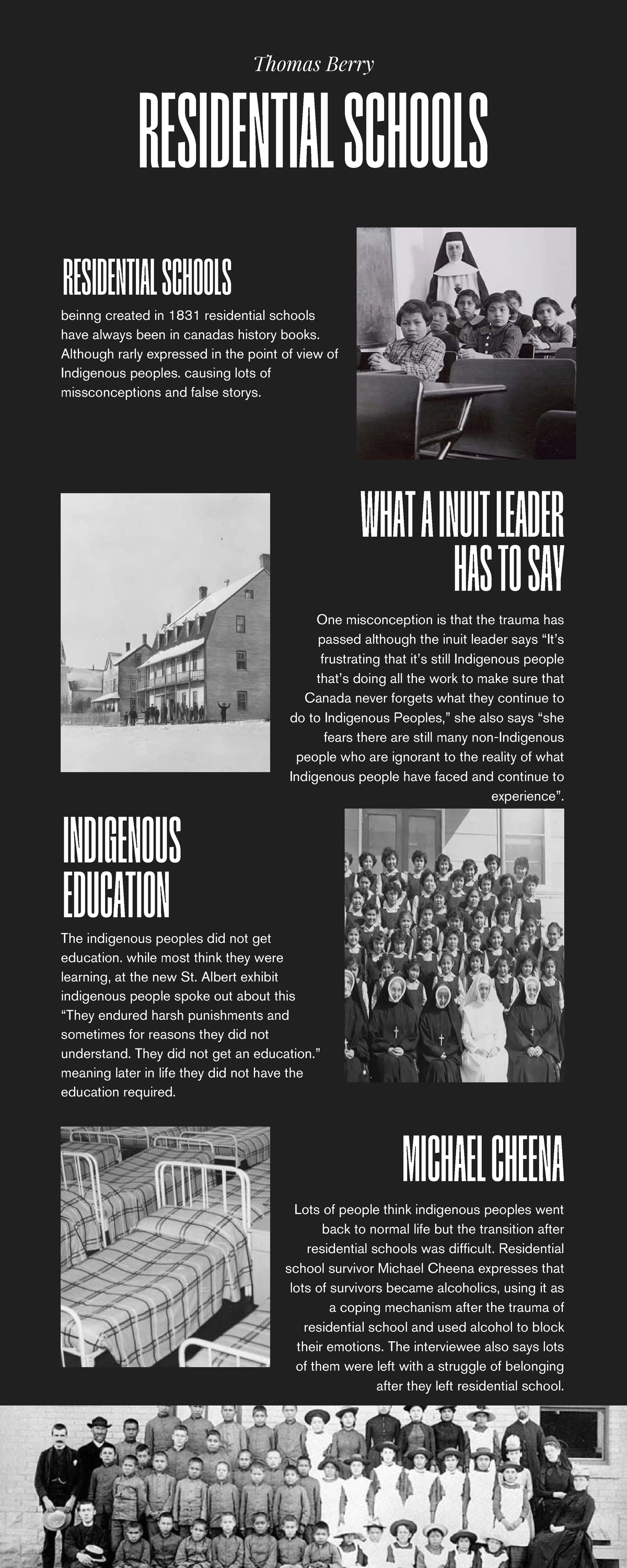 RESIDENTIAL SCHOOLS: Indigenous Perspectives and Ongoing Impact - Studocu