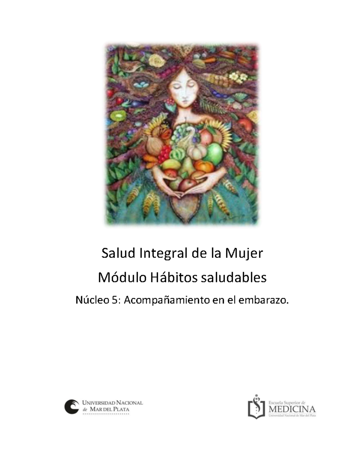 Módulo Hábitos Saludables en el Embarazo - Salud Integral de la Mujer ...