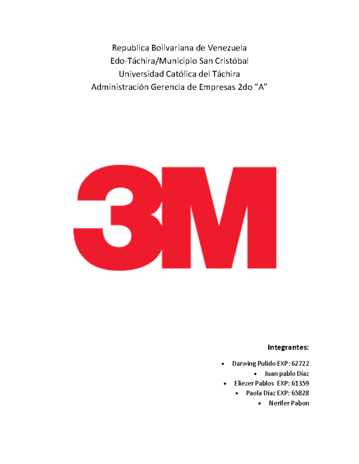 3M - Informe sobre la Historia y Sostenibilidad de la Empresa - Studocu
