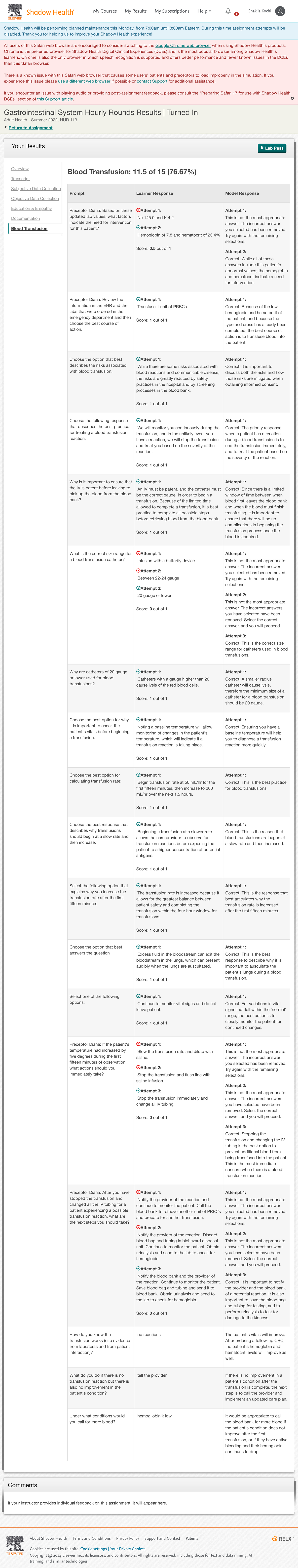 NUR 113 Final Exam: Gastrointestinal System Rounds Results Analysis ...