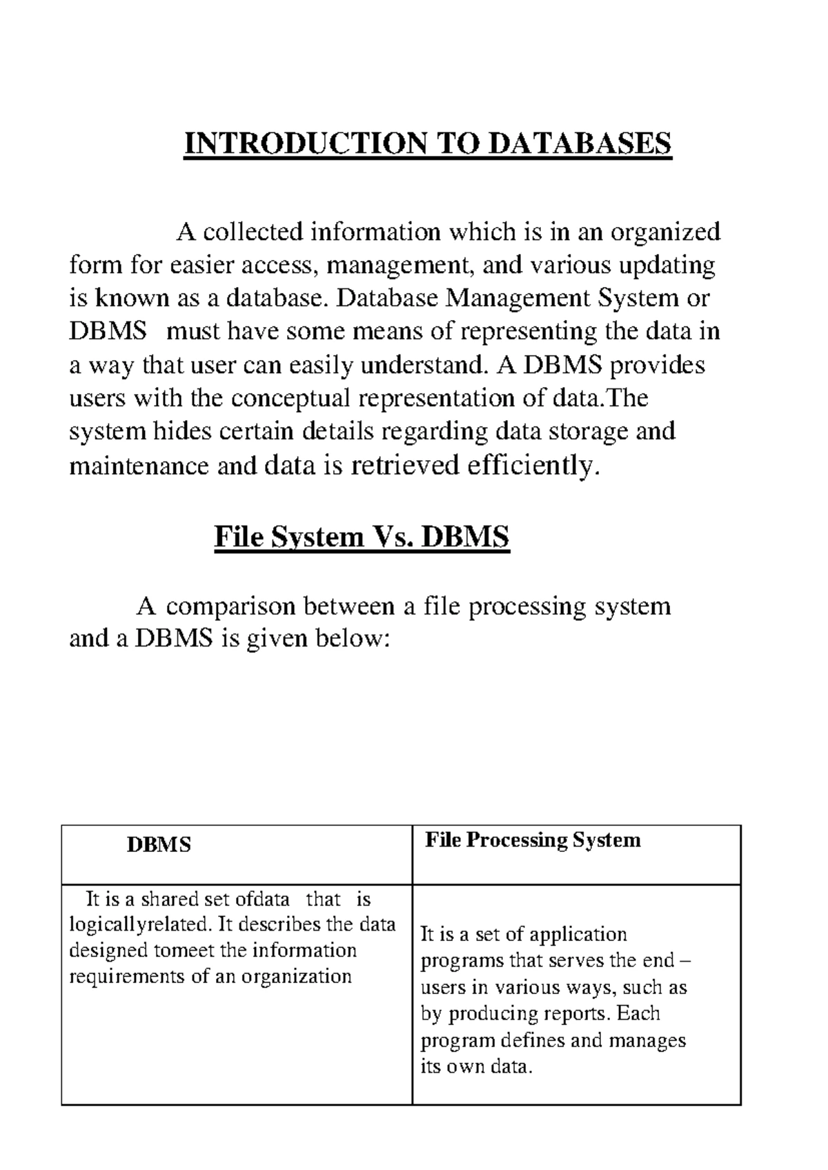 Mcs 23 DBMS imp ques pdf I - Important Question's (Click here) MCS - 023MCS - 023 [ SEM-3 ][ SEM ...