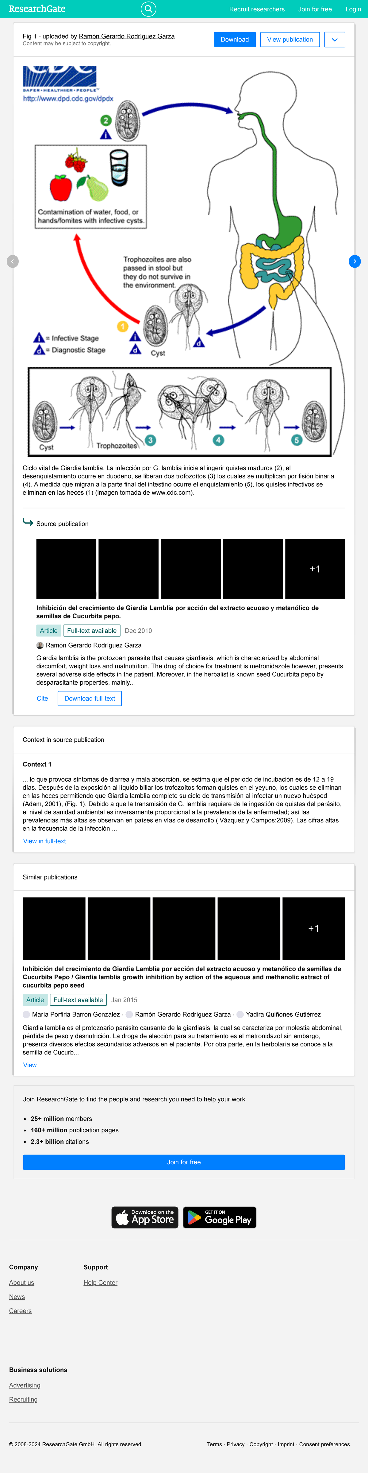 Ciclo Vital de Giardia Lamblia: Infección y Tratamiento (BIO101) - Studocu