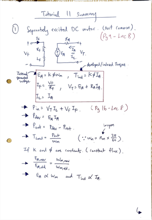 EE2005 Formula Sheet: Magnetic Fields, Inductance & Energy Density ...