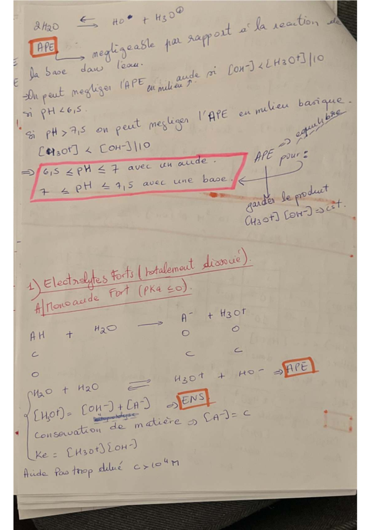 P Hmetrie - Calcul du pH et Équilibres Acido-Basiques L6 - Studocu