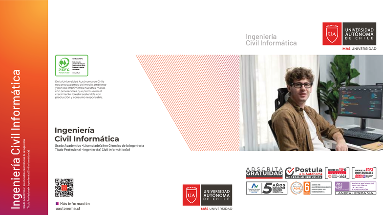 Malla de Ingeniería Civil Informática 2025 - U. Autónoma de Chile - Studocu