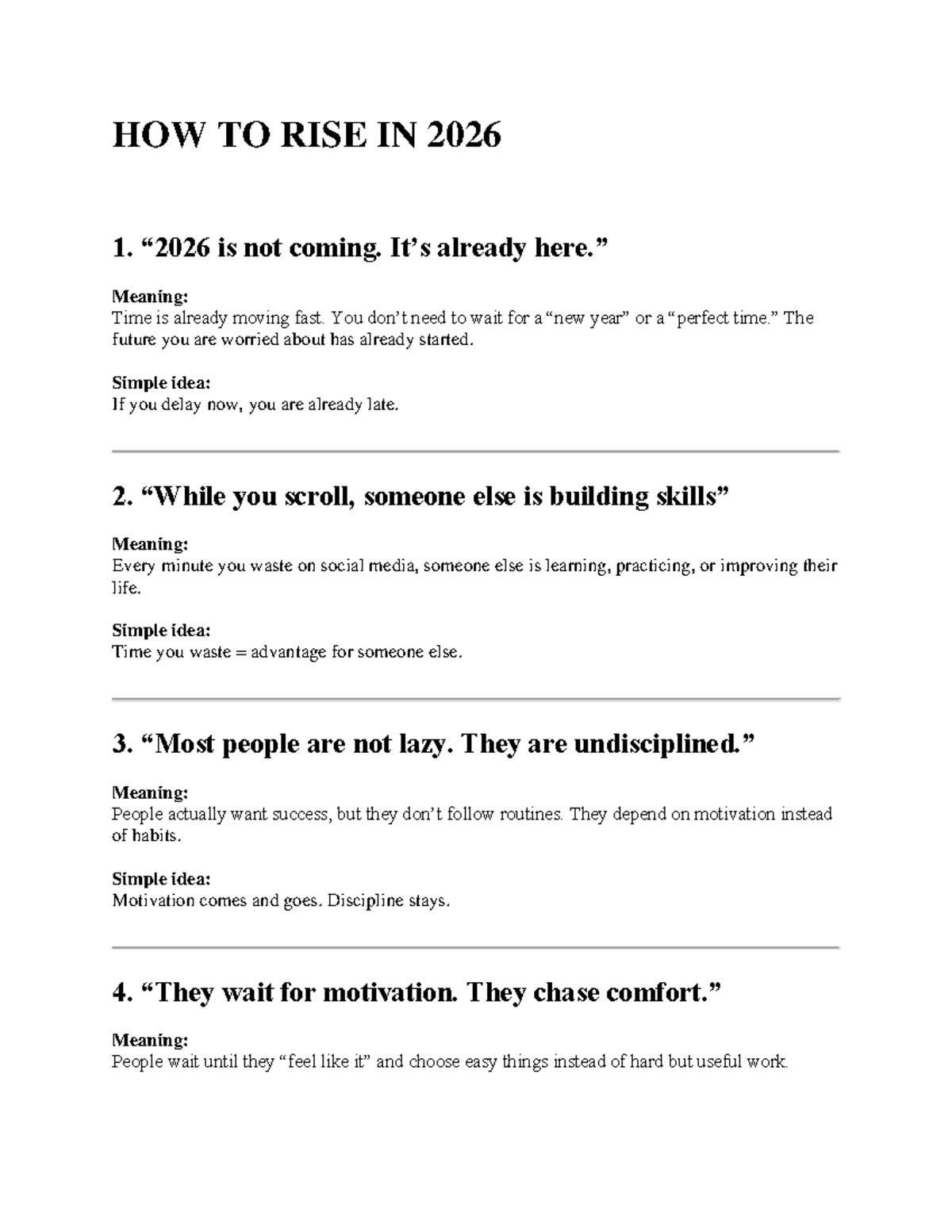 Strategies for Success: How to Rise in 2026 - Studocu