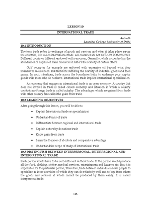 Environmental Literacy-Revision notes - ENVIRONMENTAL LITERACY Learning ...