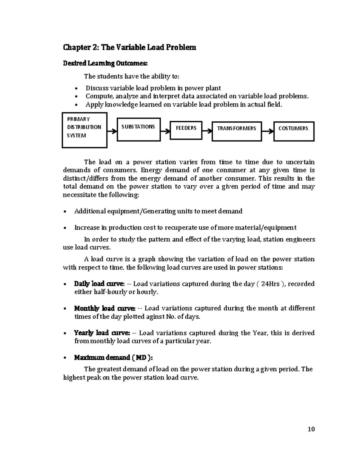 Chapter 2 - Understanding the Variable Load Problem in Power Stations ...