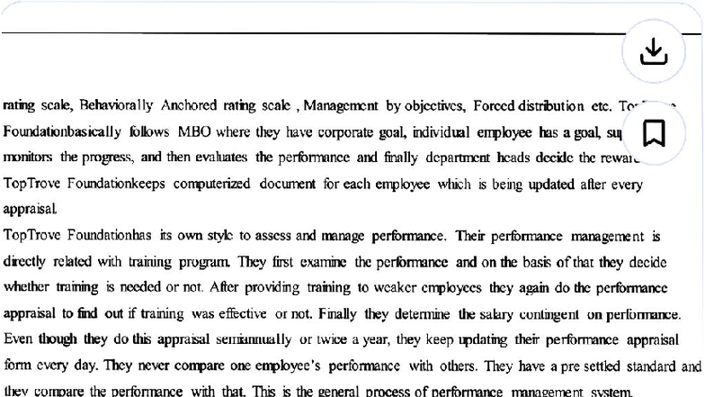 Performance Management System Analysis: MBO & BARS in MBA 83 - Studocu