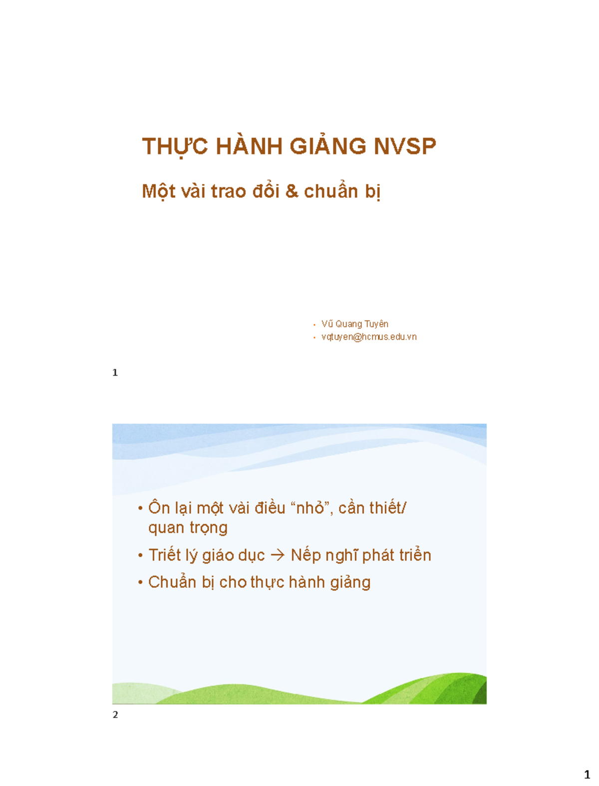 NVSP-202208-TL - Guide Teacher - THỰC HÀNH GIẢNG NVSP Một vài trao đổi ...
