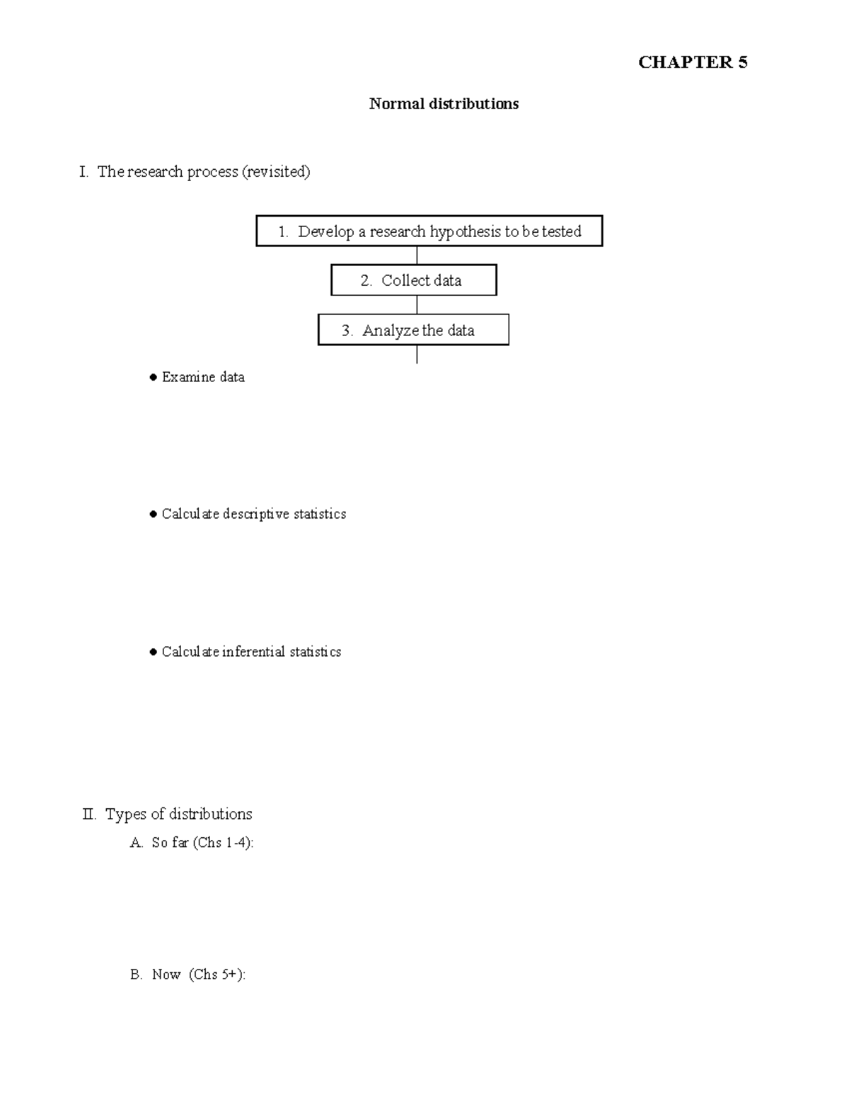 CHAPTER 5: Understanding Normal Distributions in Research - Studocu