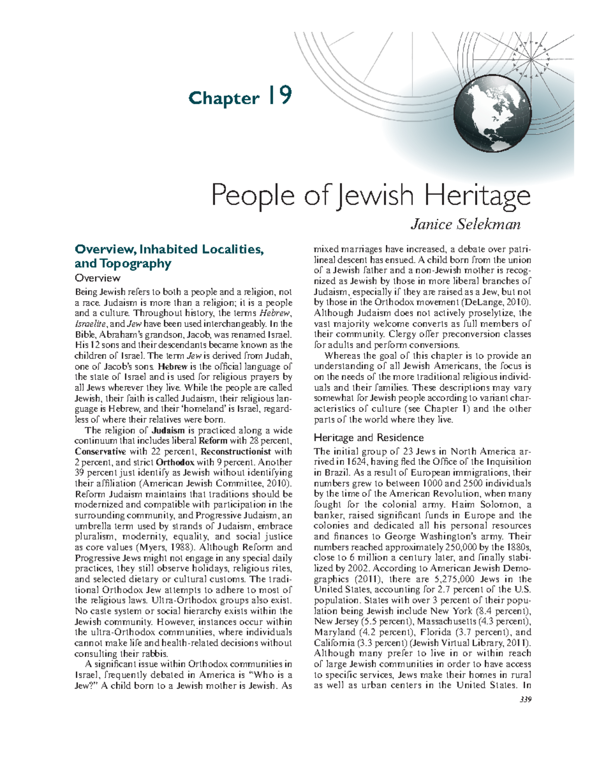 Jewishchronic disorder for gero class enjoy it - 339 Chapter 19 People ...