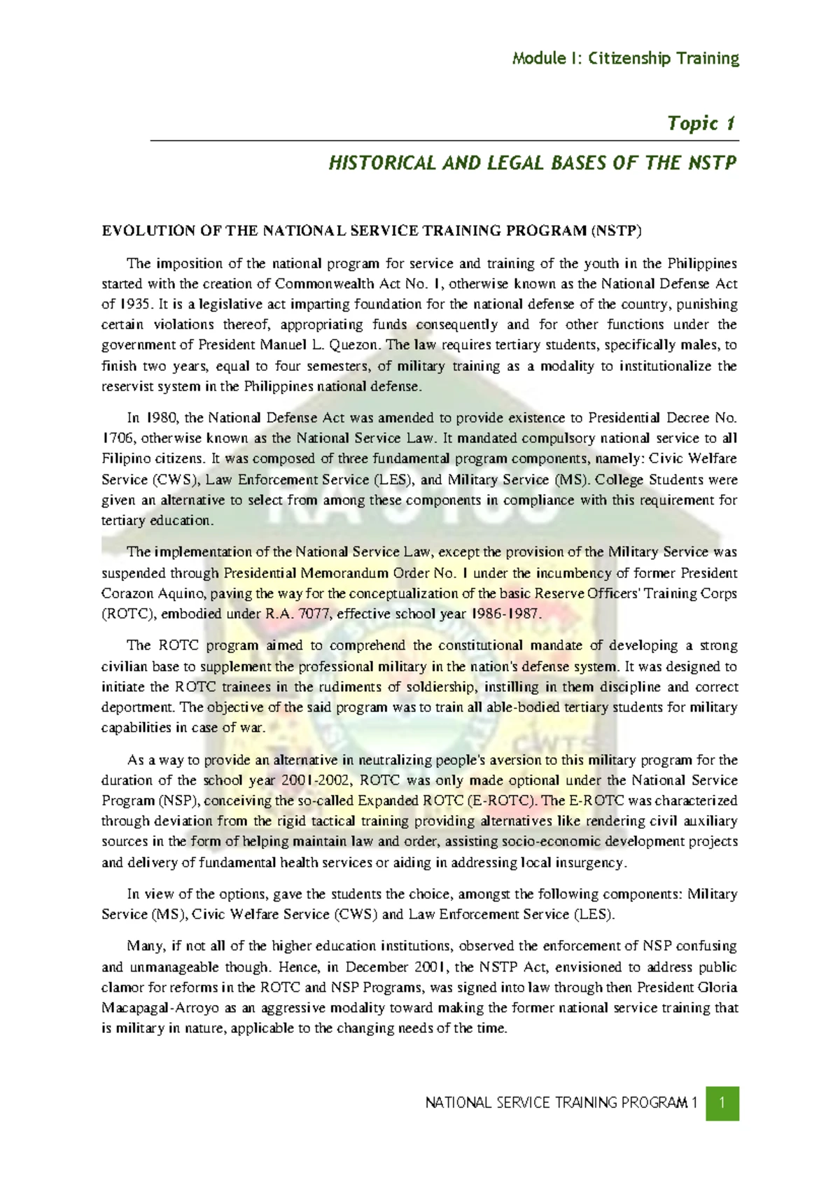 Script for National Children's Month 2023 Culminating Activity - Studocu