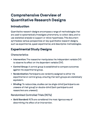 Epidemiologic Research Designs & Predictive Correlational Methods - Epidemiologic Research ...