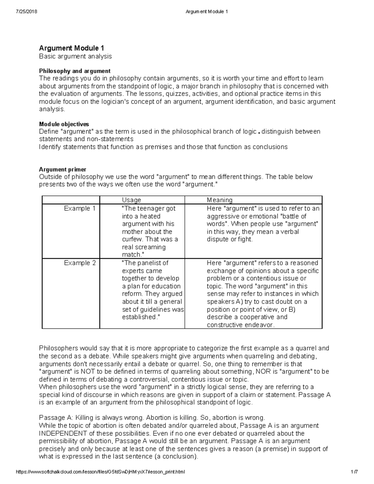 Analyzing Arguments: Basic Principles in Logic (PHIL101) - Studocu