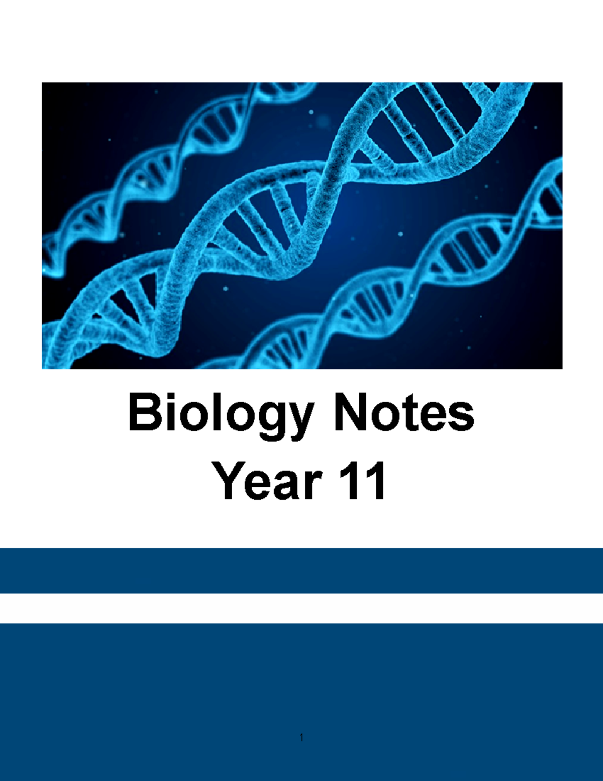Year 11 Biology Lecture Notes: Microscopes, Cells & Ecosystems - Studocu