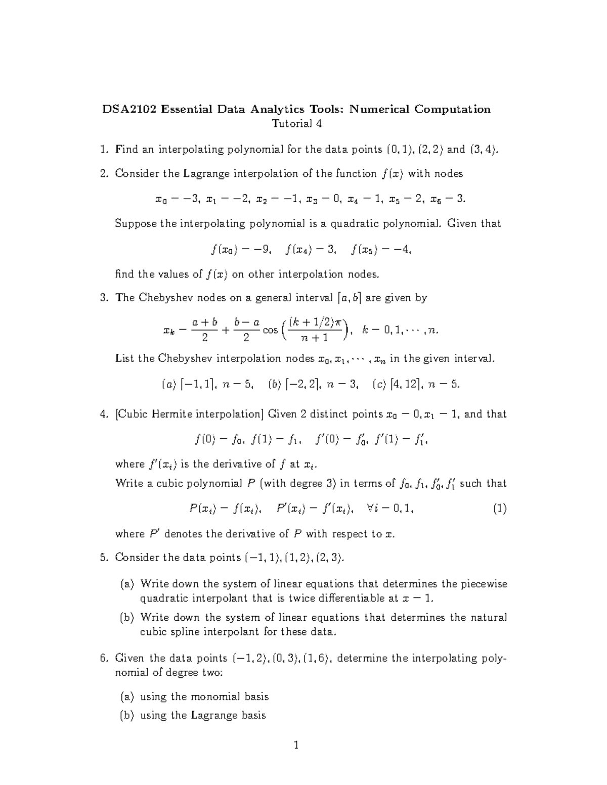 DSA2102 2425s1 tut5 - Tutorial 5 - DSA2102 Essential Data Analytics ...