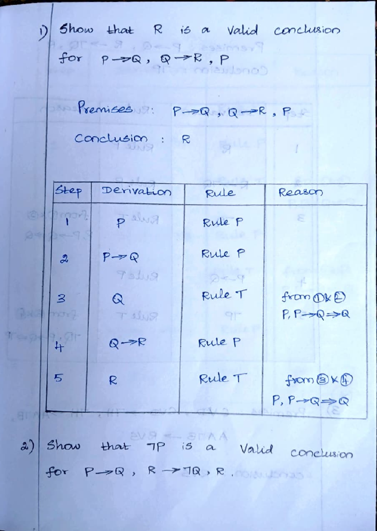 MFCA Notes: Valid Conclusions and Rules Analysis (06 Oct 2025) - Studocu